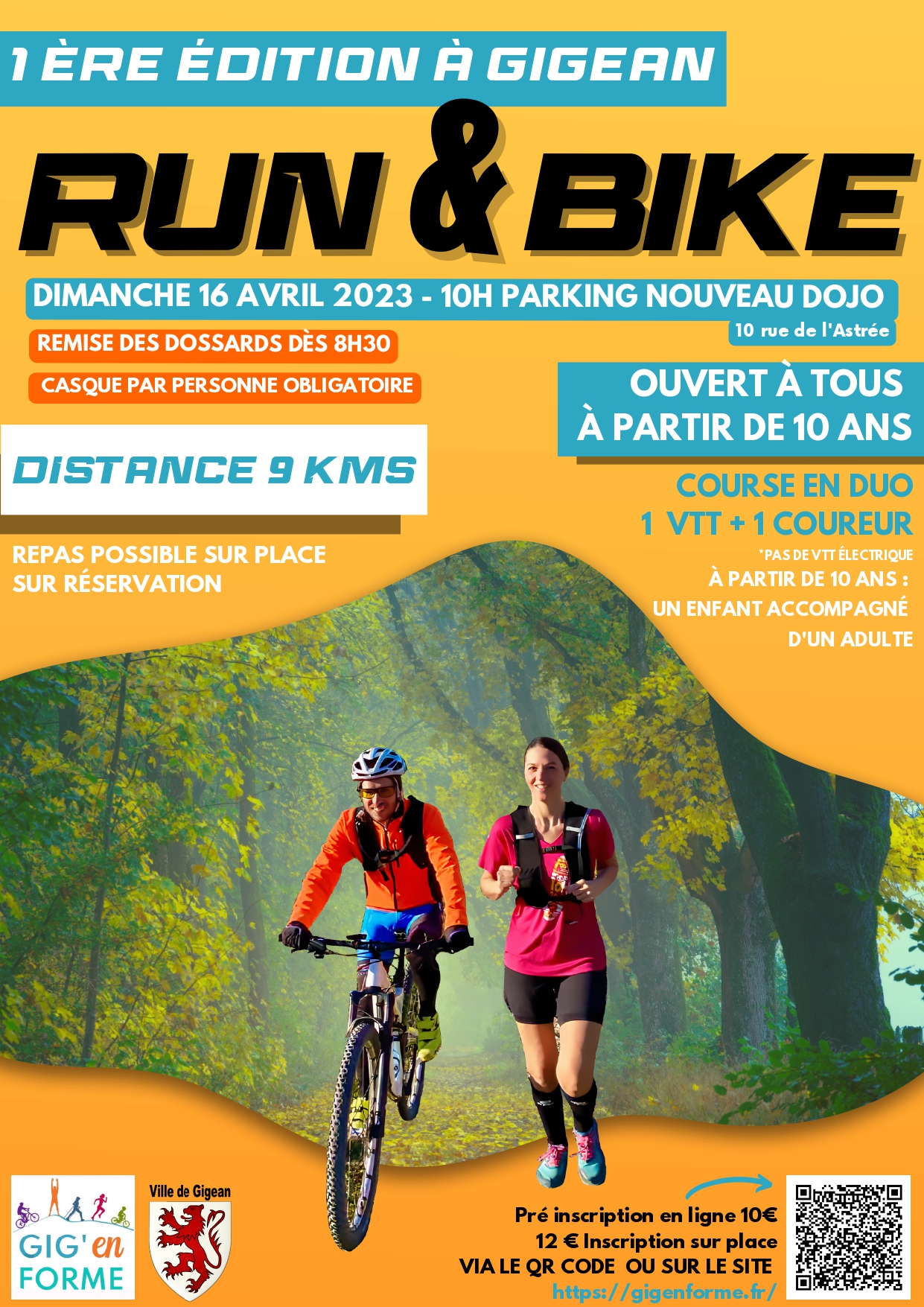 ATS SPORT Run Bike De Gigean